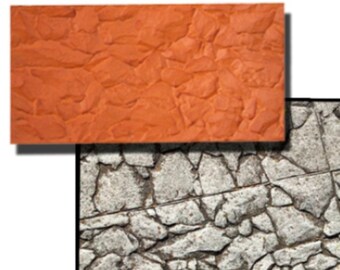 Concrete Vertical Stamp Mats Decorative Concrete Walls Veneer Stone ...