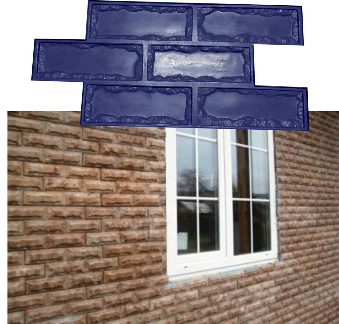 Vertical Concrete Stamp Texture Mold - Etsy