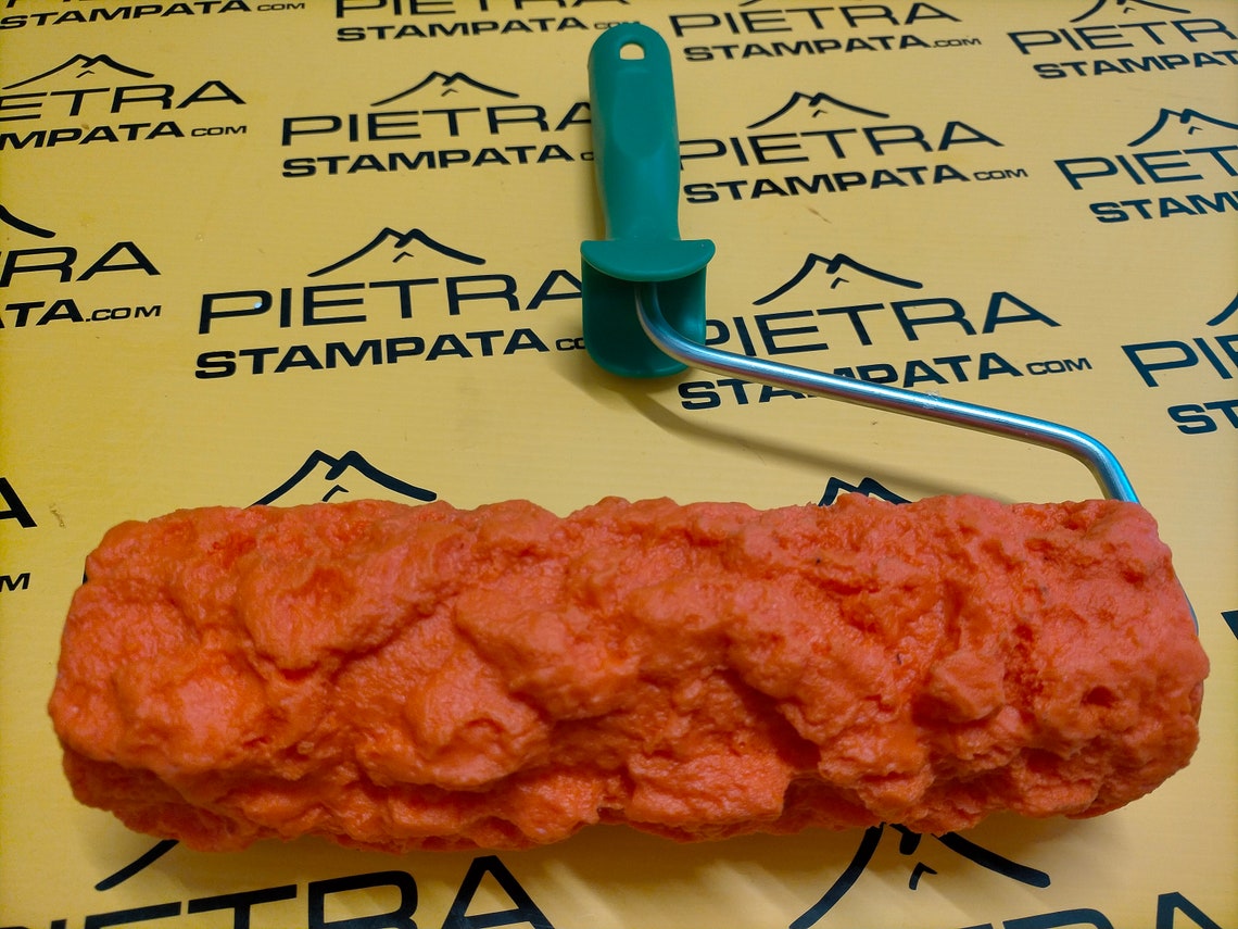 Concrete Roller Stamp Cement Textur Decorative Concrete Stone Roller - Etsy