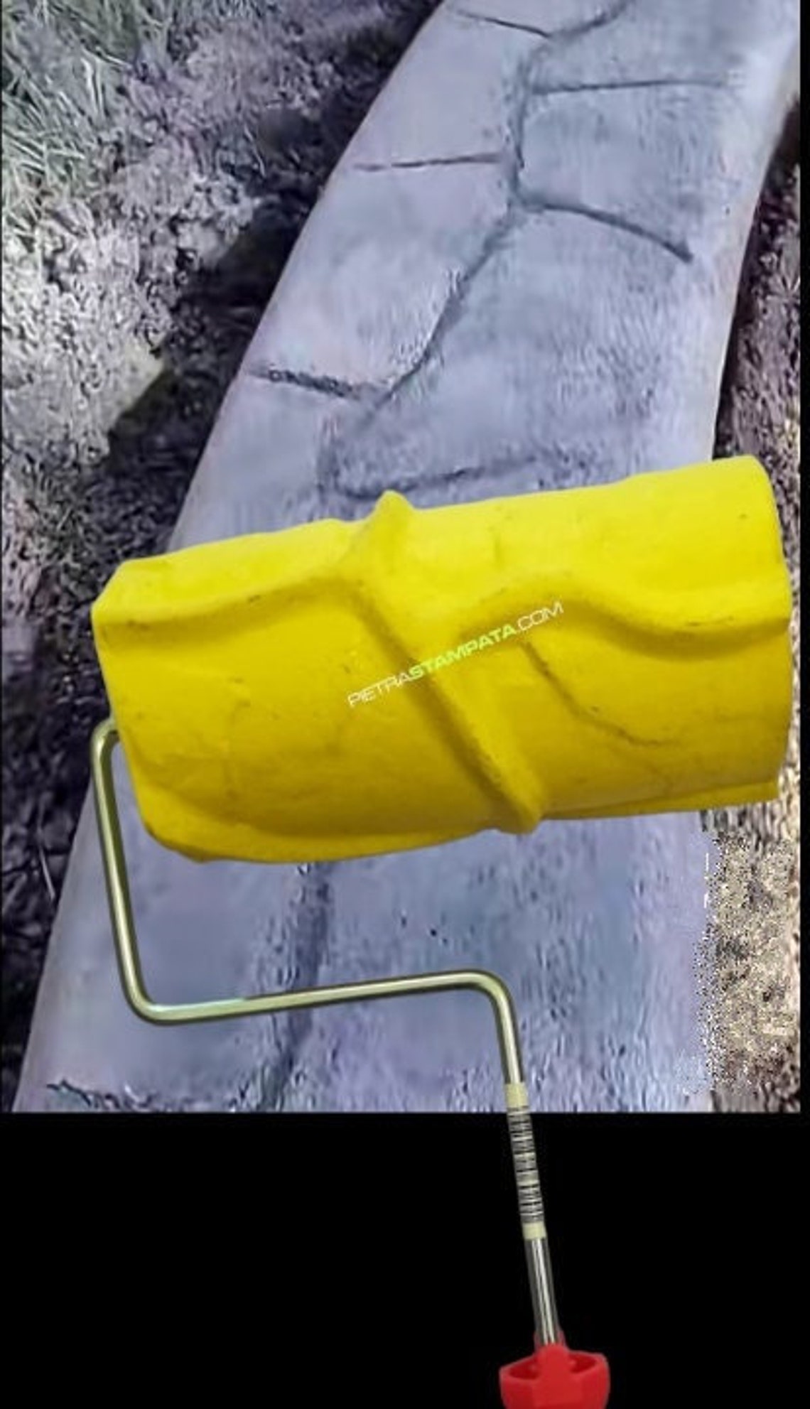 Concrete Cement Landscape Curbing Texture Imprint Roller Stamp - Etsy