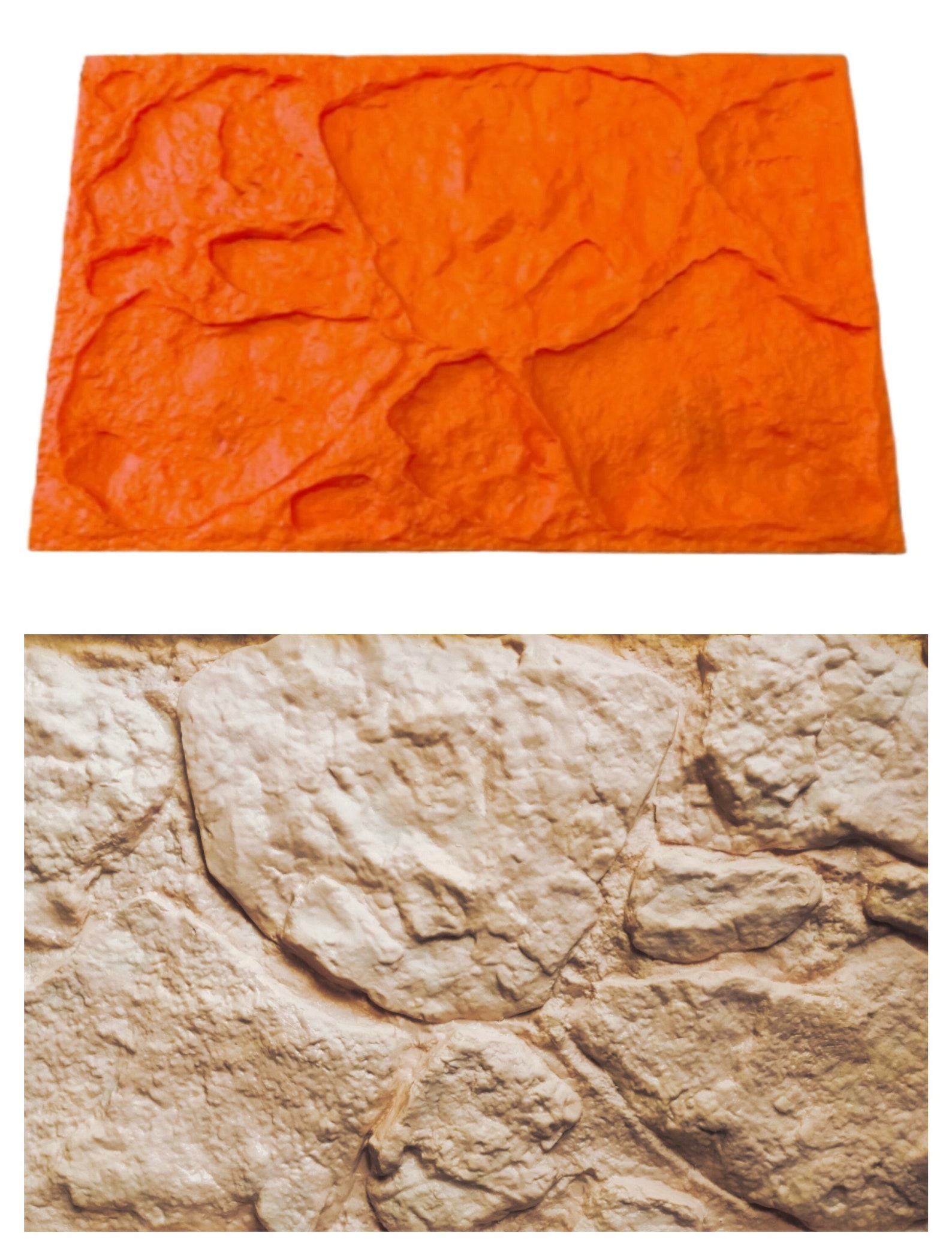 Concrete Vertical Stamp Mats Decorative Concrete Walls Veneer Stone ...