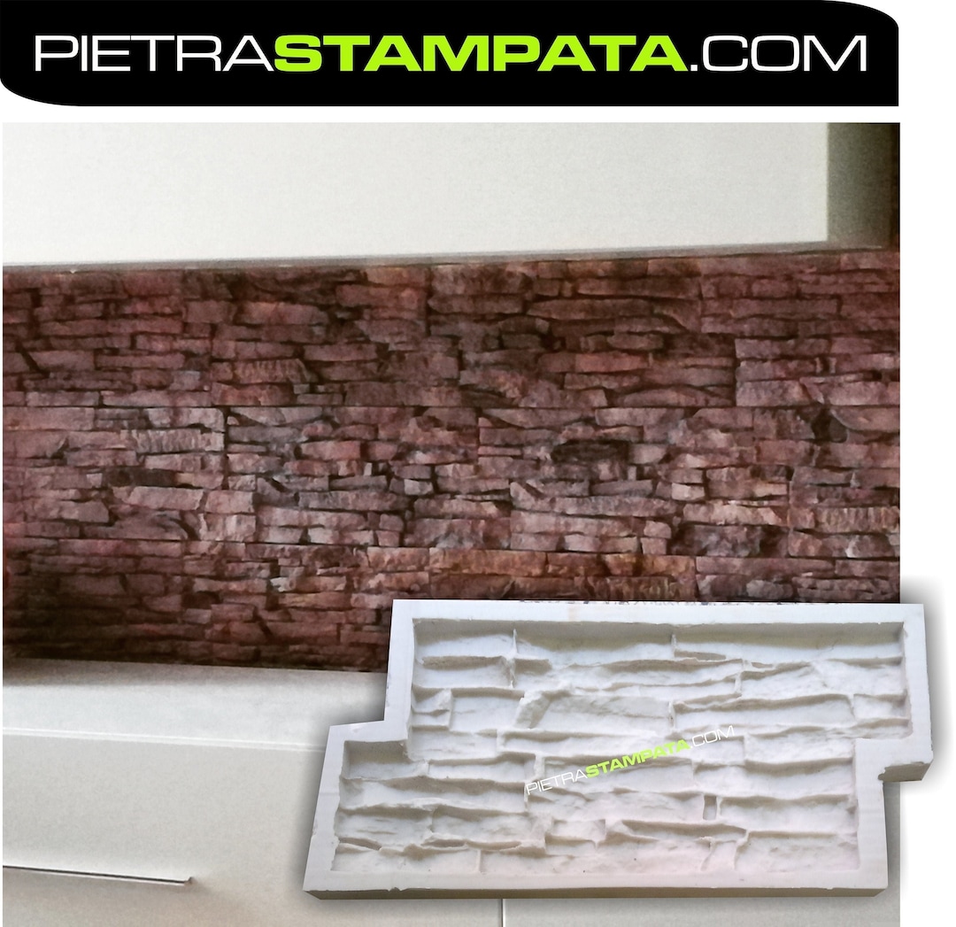 CONCRETE CEMENT PLASTER Mold Veneer Stone Mold Polyurethane Stone Mold ...