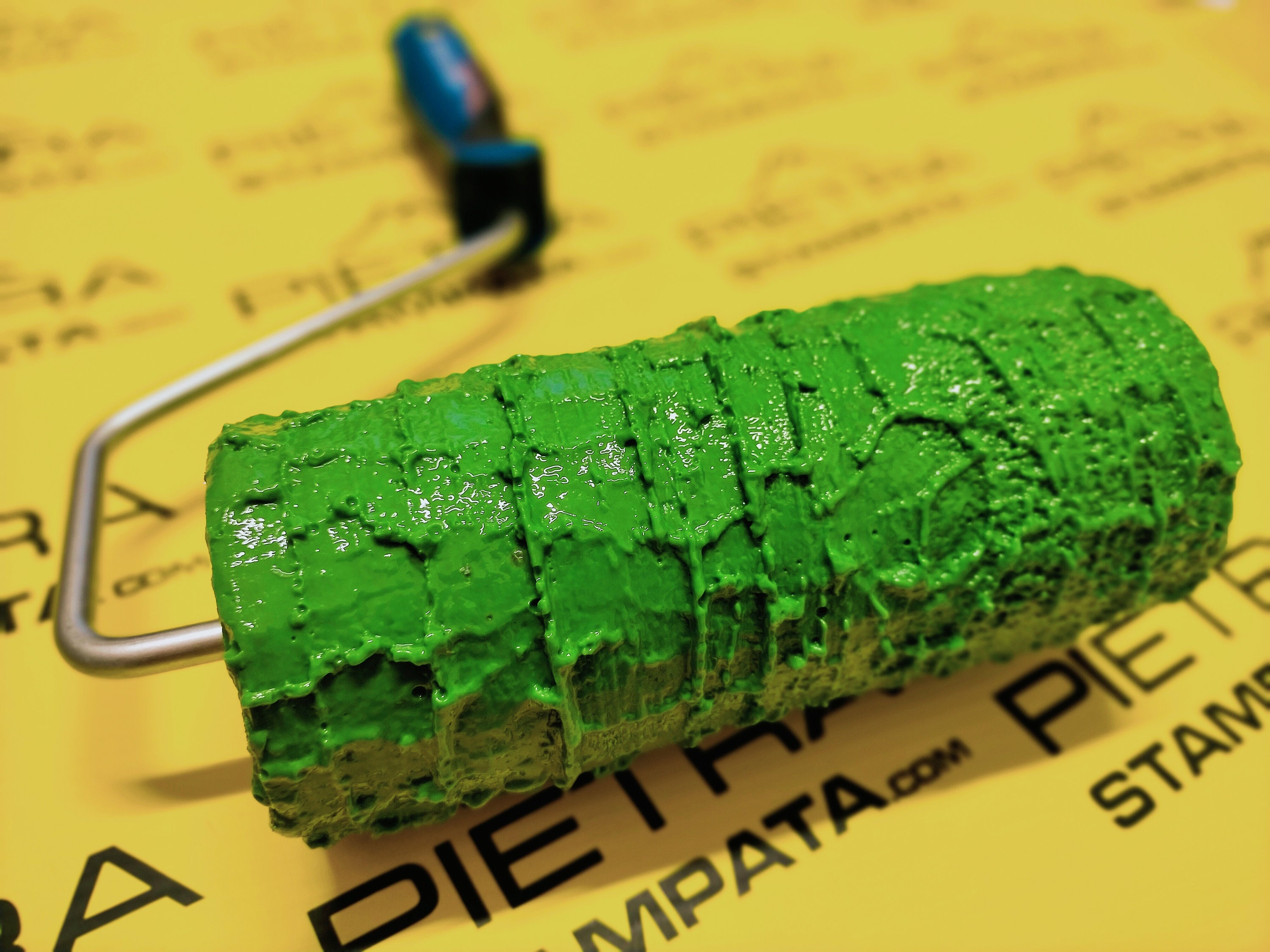 Concrete Roller Stamp Cement Textur Decorative Concrete Stone Roller - Etsy