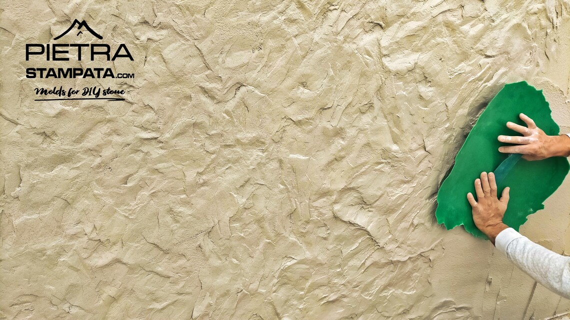 Concrete Vertical Stamp Mats Decorative Concrete Walls Veneer Stone ...