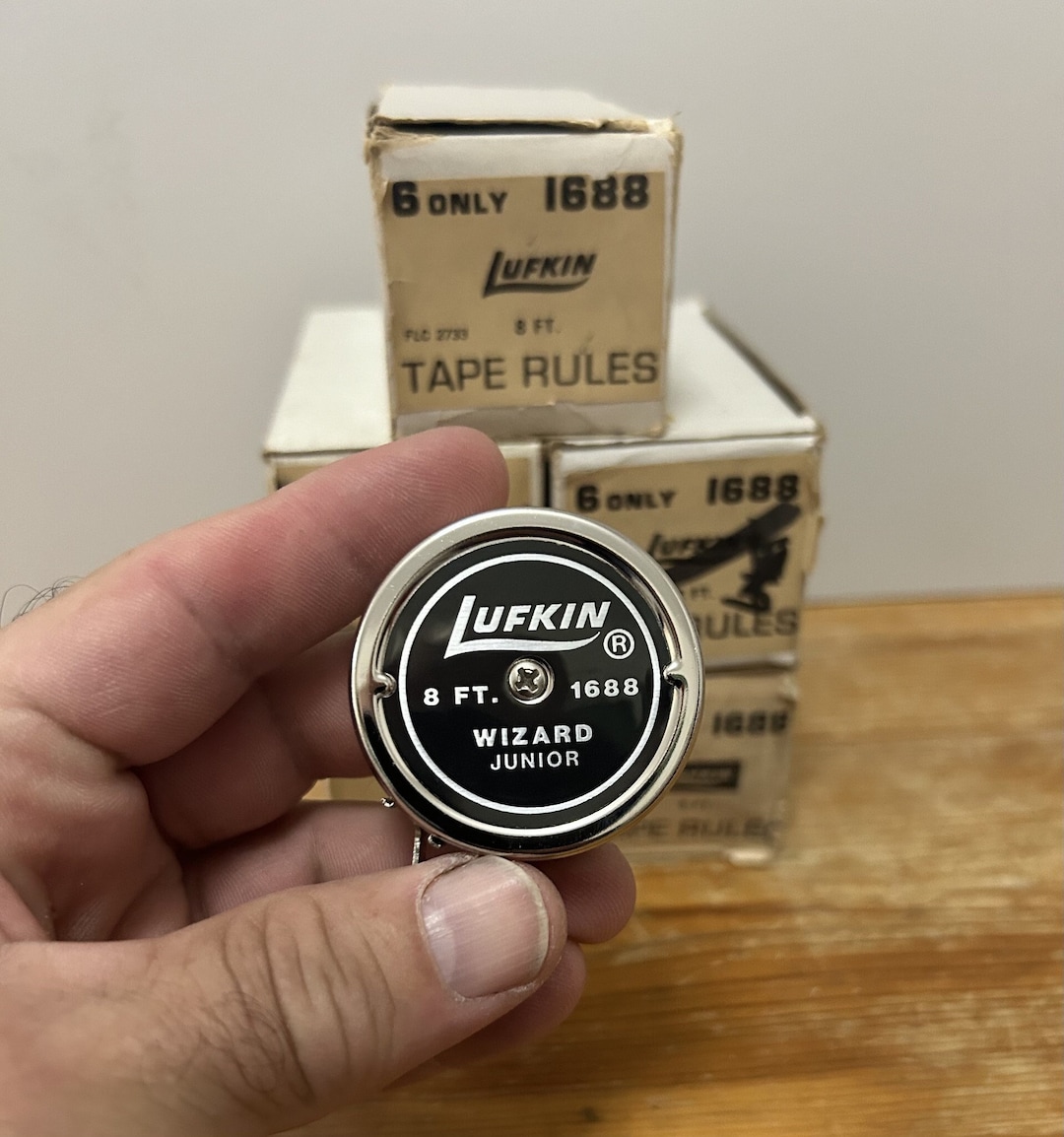 Lufkin New Old Stock Wizard Junior 8 Ft. Tape Measure - Etsy