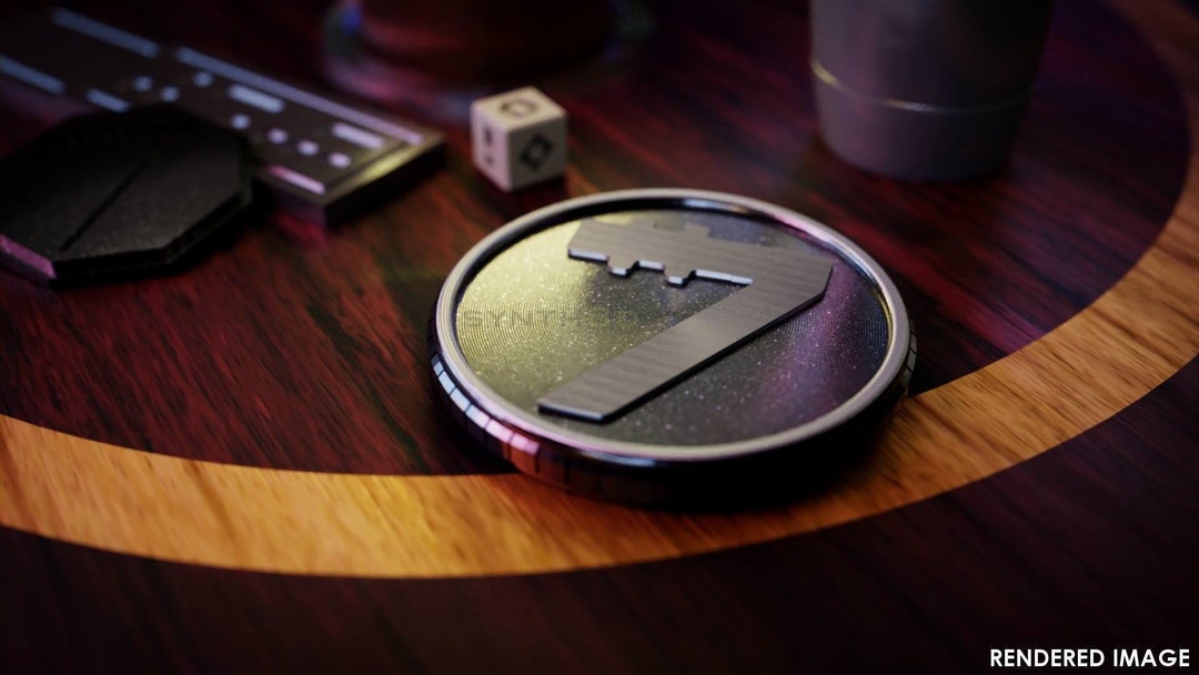 Sabacc Token blind Indicator Coin Two Sided - Etsy