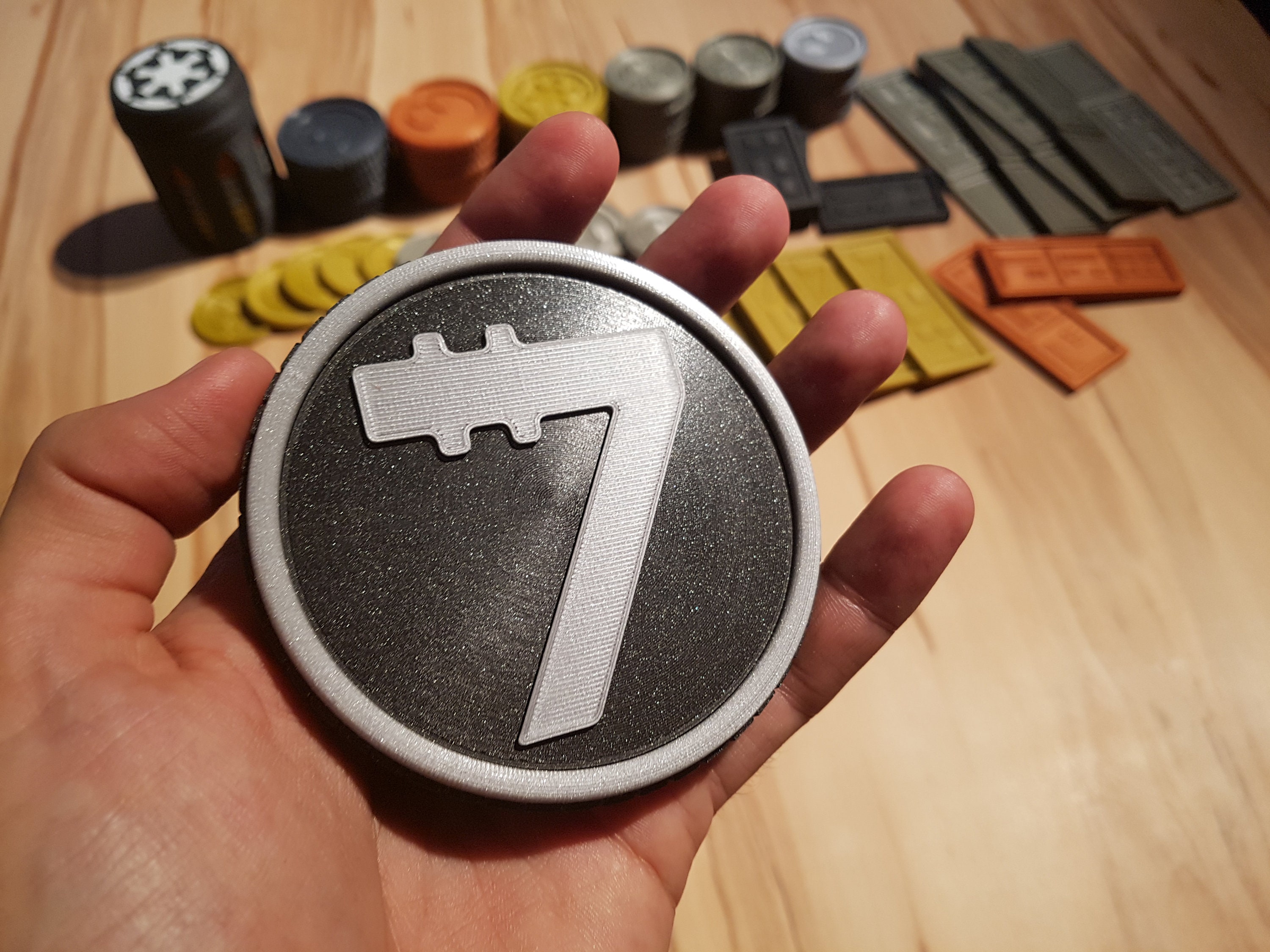 Sabacc Token blind Indicator Coin Two Sided - Etsy