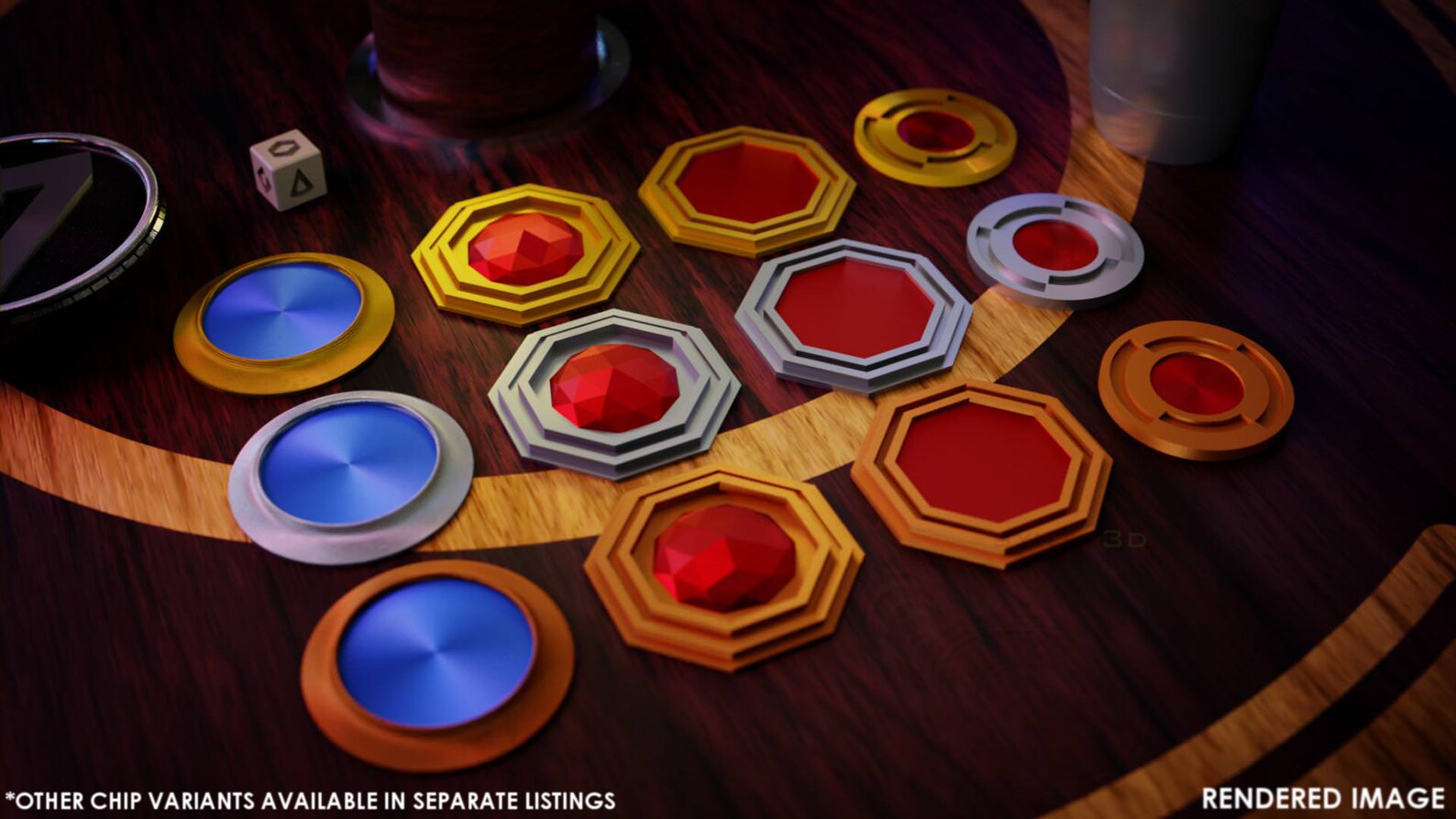 Sabacc Coin Chips Set standard 4 Players 272 Pieces - Etsy