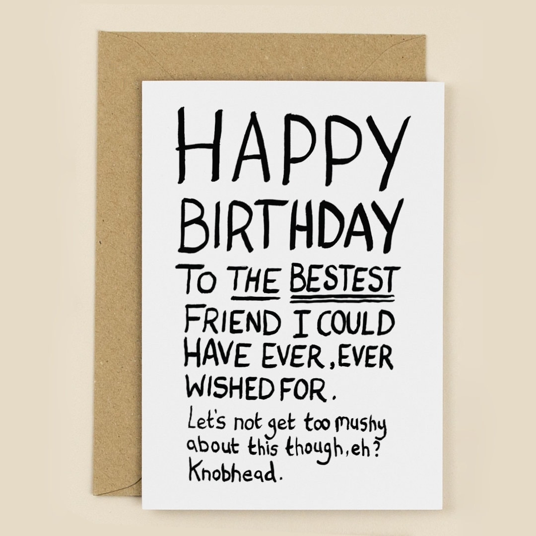 Happy Best Friend Birthday Card - Friend Birthday, Best Friend Birthday ...