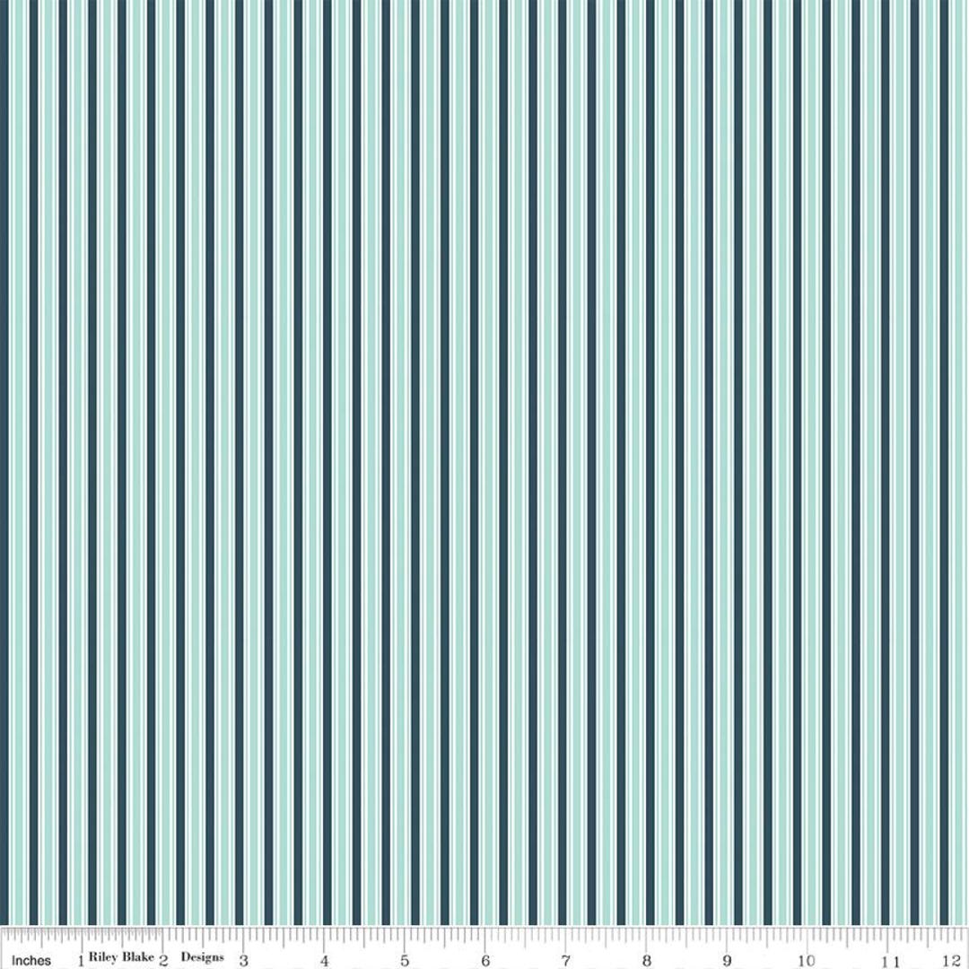 Berry Market Stripes - Songbird - by Bev Mccullough for Riley Blake ...