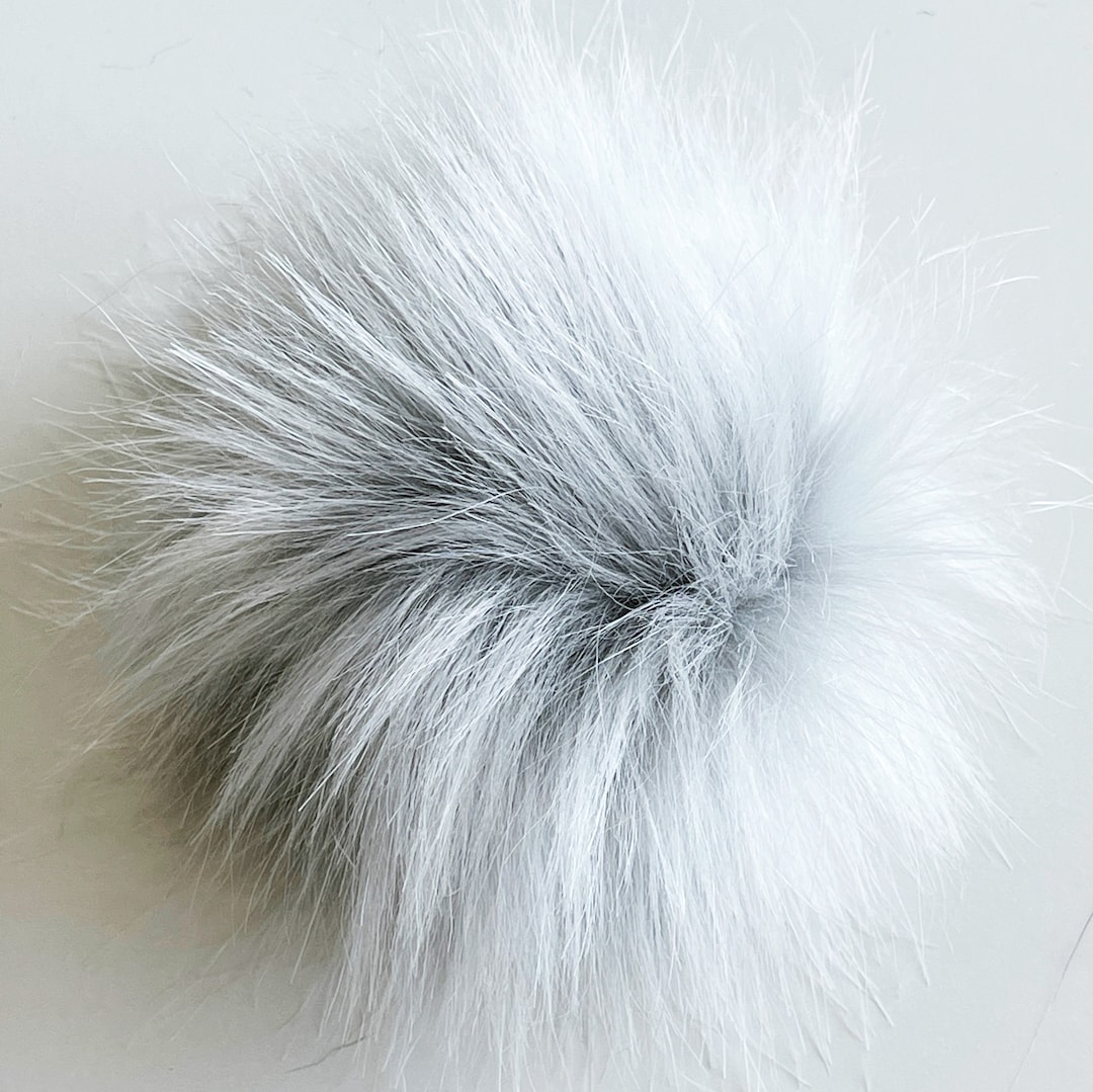 Winter Storm Faux Fur Pom Pom - Etsy