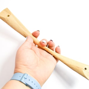 Twisted Oak Wood Drawer Handles, Minimalist Handle Modern Cabinet Pulls ...