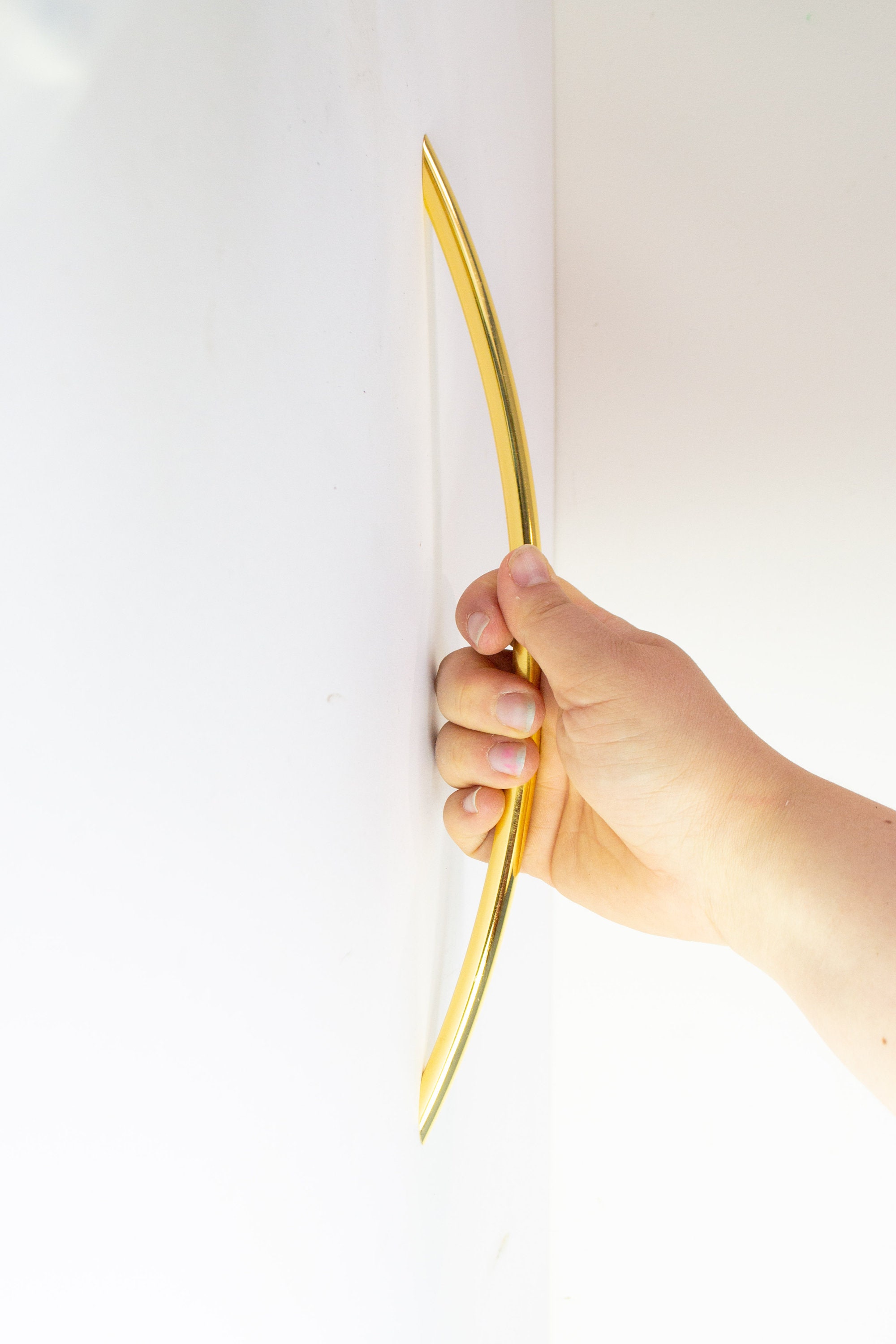 Brass Bow Drawer Handles Minimalist Handle Modern Cabinet | Etsy