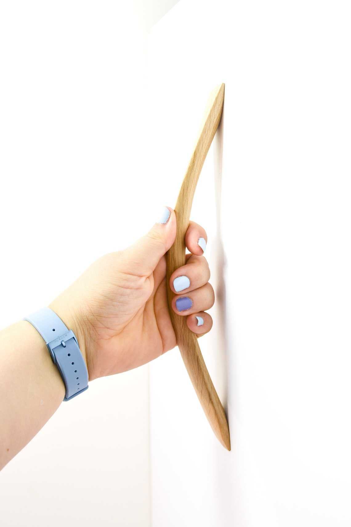 Twisted Oak Wood Drawer Handles Minimalist handle Modern | Etsy