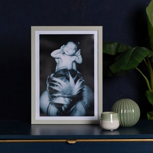 Grey Picture Frame, A5, A4, A3 Grey Wood Frame, Grey Photo Frame ...