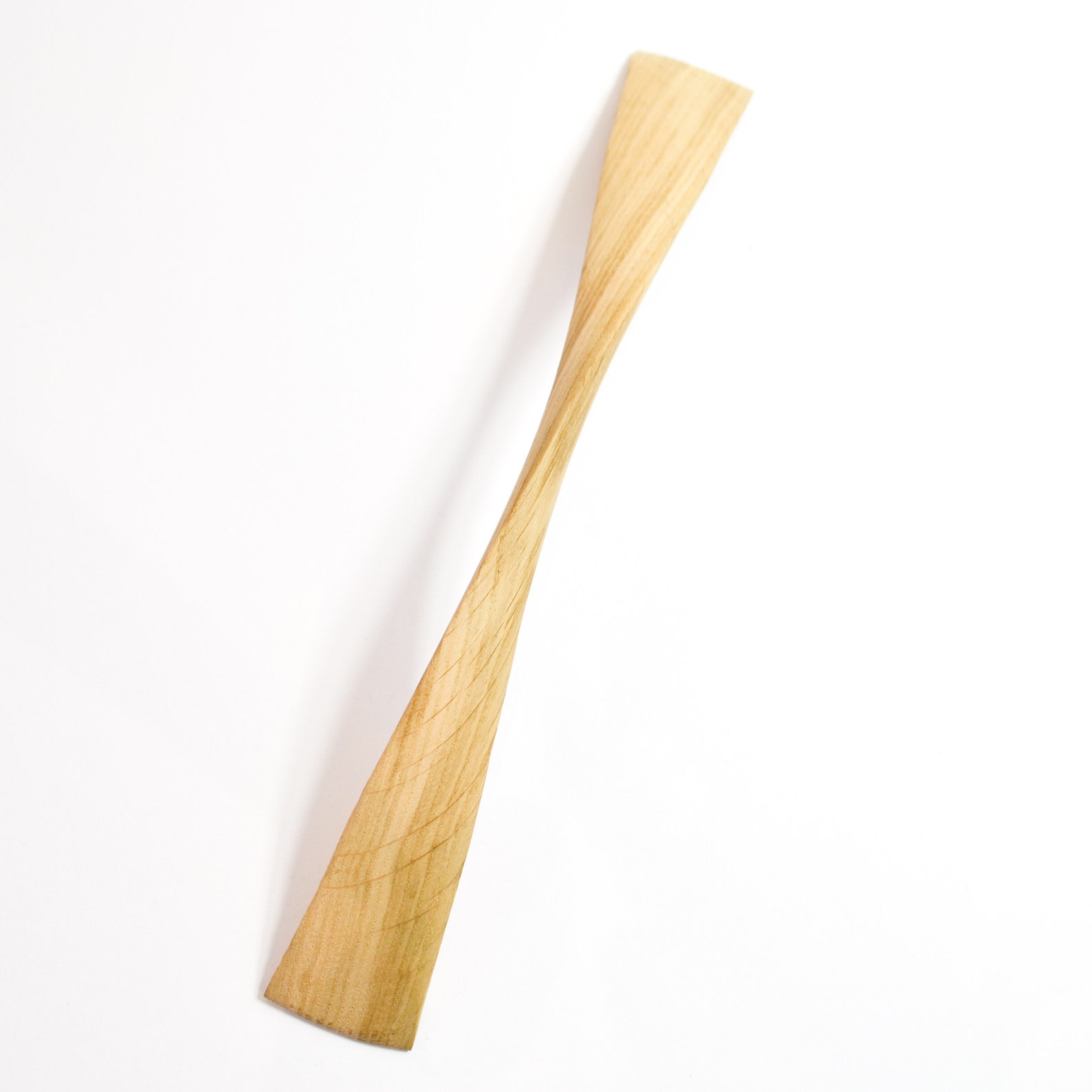 Twisted Oak Wood Drawer Handles, Minimalist Handle Modern Cabinet Pulls ...