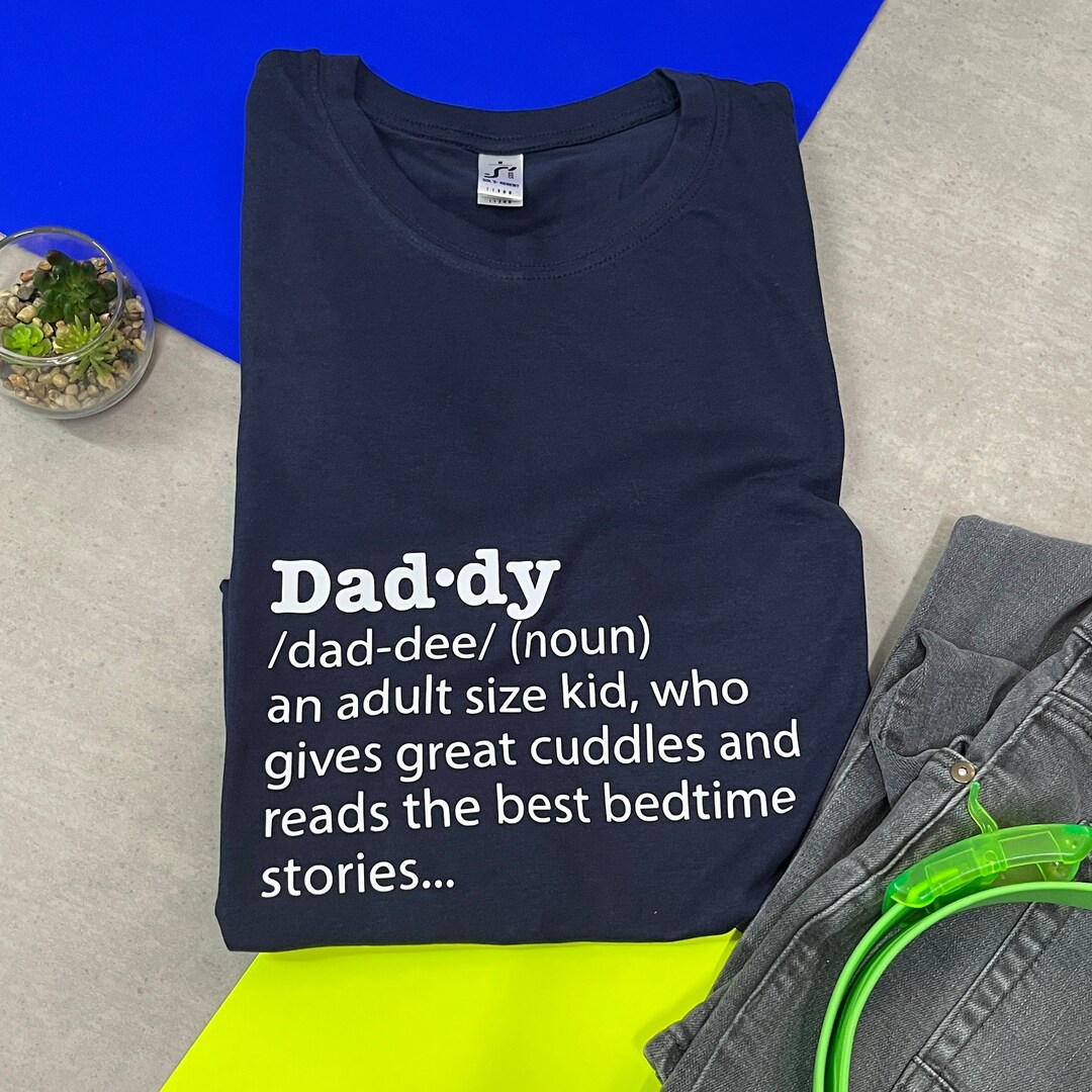 Daddy Definition Shirt , Fathers Day Funny Dad Shirt New Dad T Shirt ...