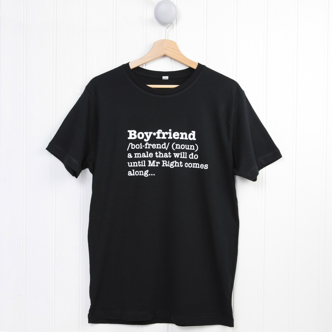 Personalised Boyfriend Definition Shirt for Men, Boyfriend Funny ...
