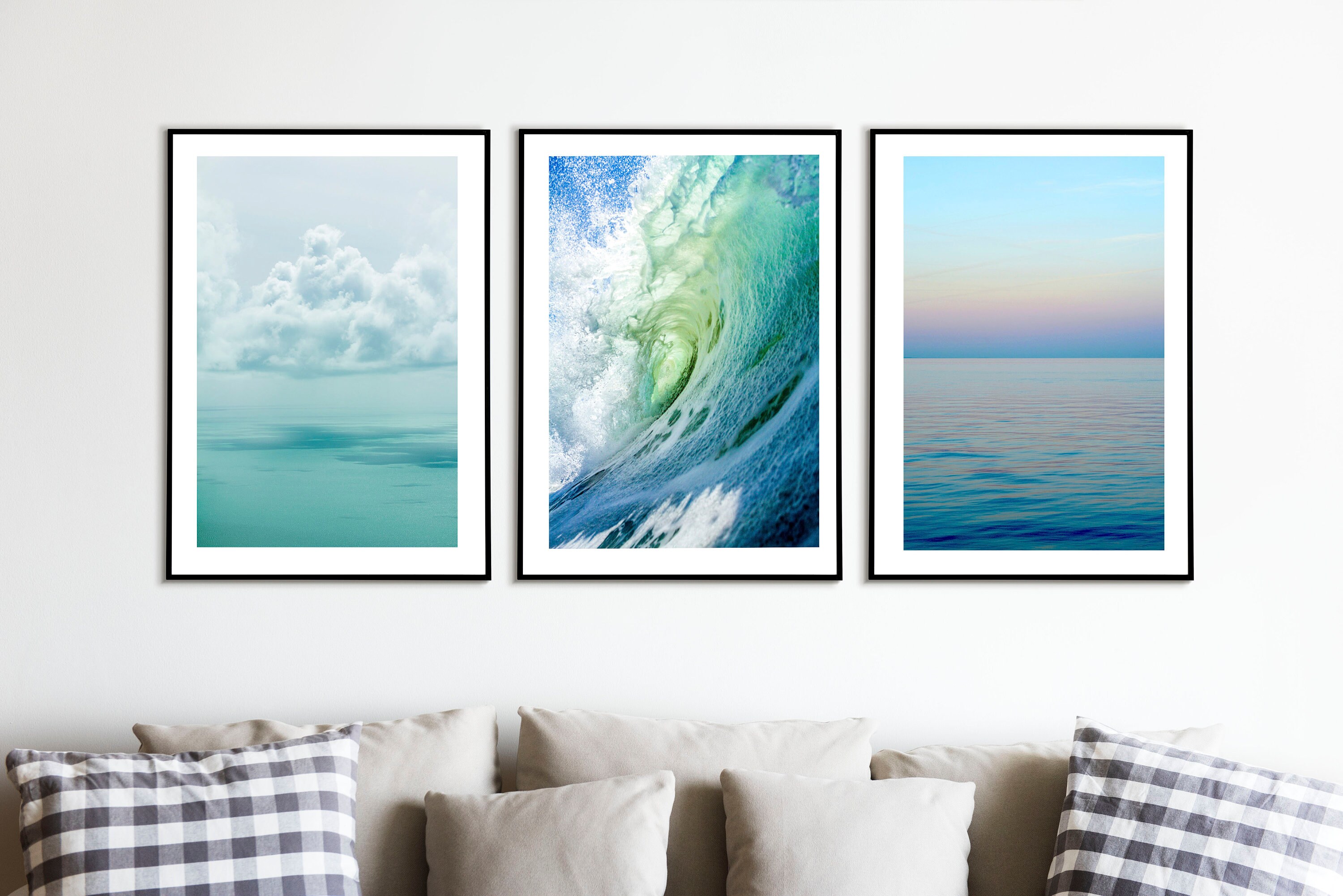 Relaxing Ocean Print Wave Print Sea Print Ocean Water Photo, Chill ...