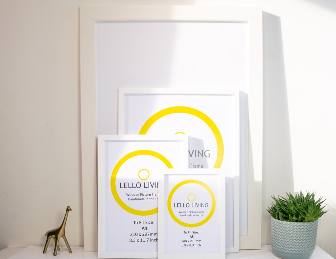 Large White Picture Frame A2 White Frame White Photo Frame - Etsy