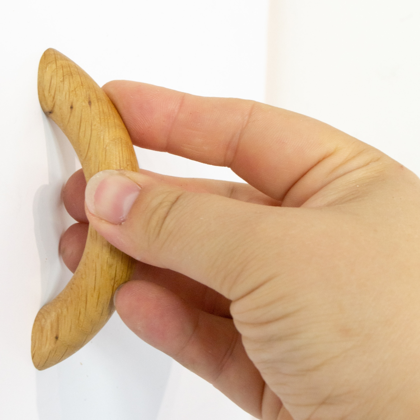 Oak Wood Drawer Handles, Minimalist Handle Modern Cabinet Pulls, Wood ...