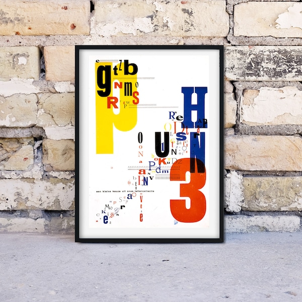 Typography Art - Etsy