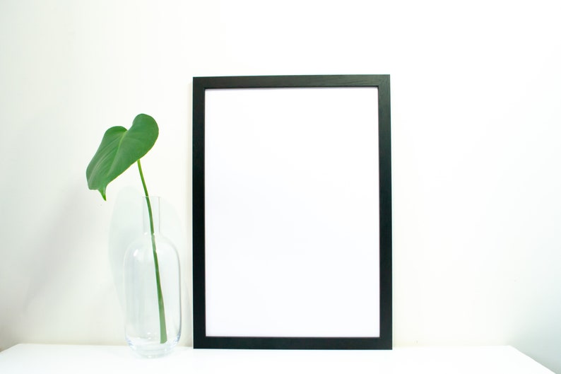 Large Black Picture Frame A2 Black Frame Black Photo Frame - Etsy UK