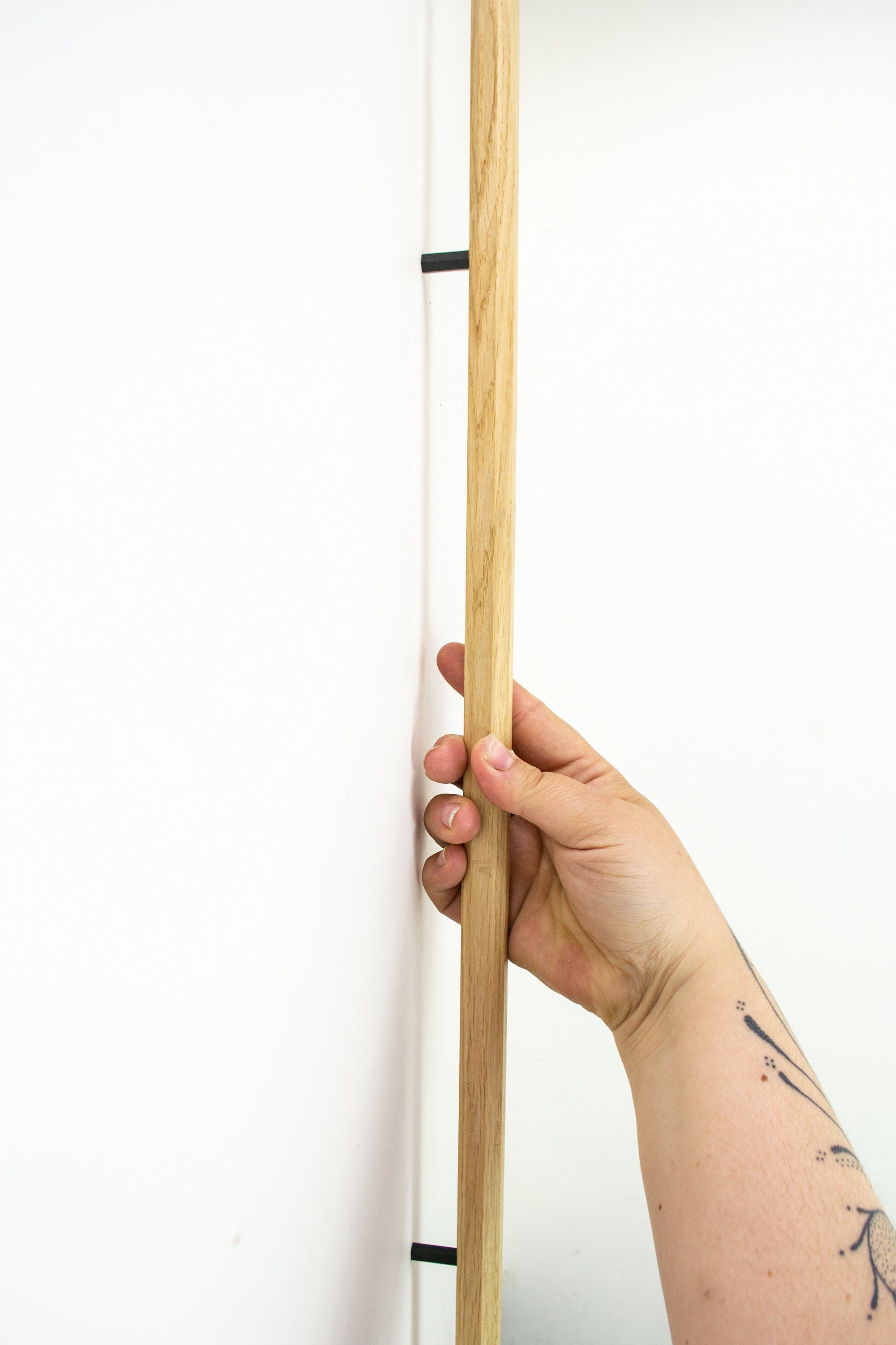 Geometric Oak Wood Drawer Handles Minimalist handle Modern | Etsy