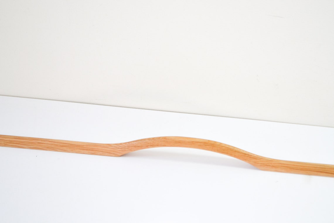 Curved Oak Wood Drawer Handles Minimalist Handle Modern | Etsy UK