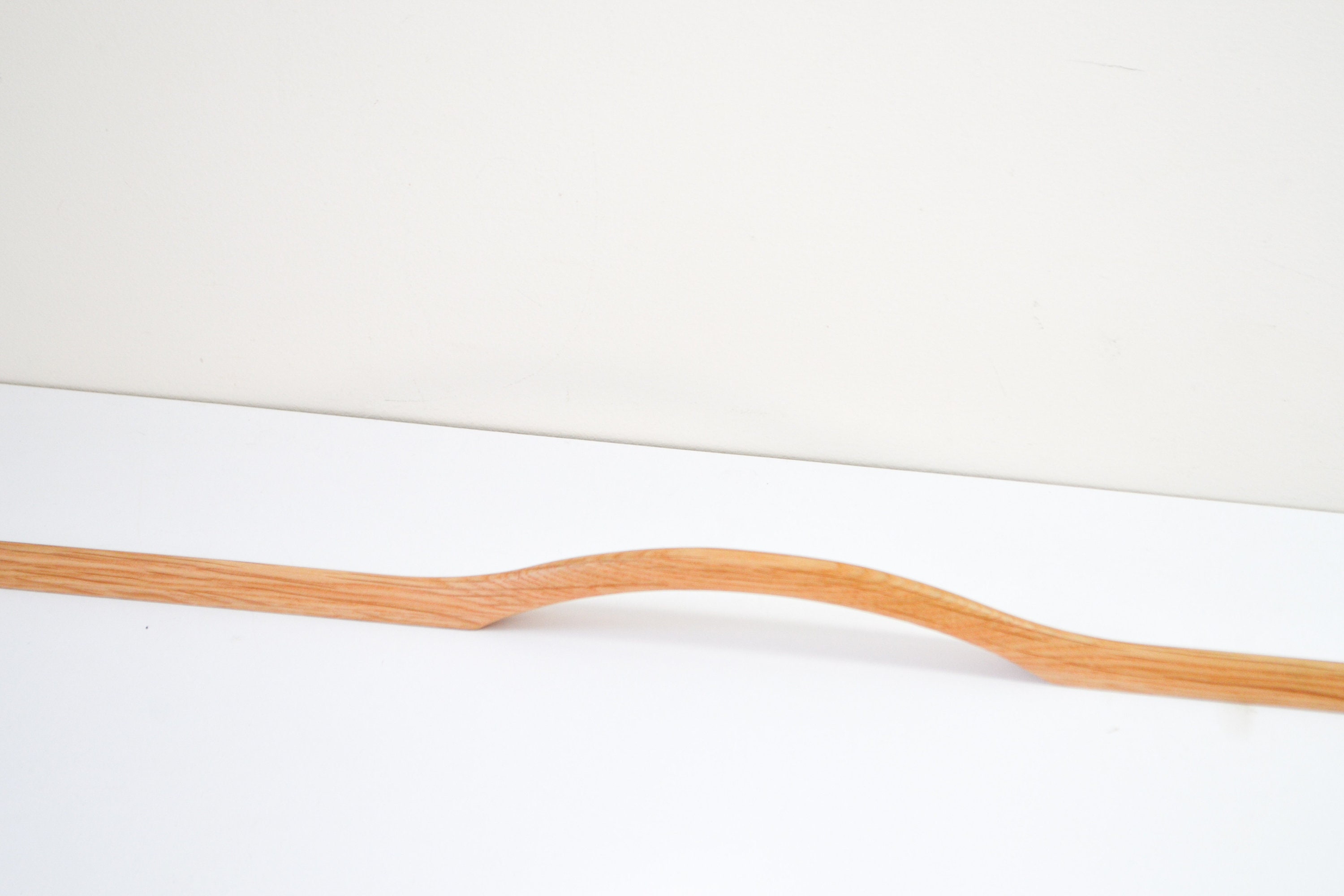 Curved Oak Wood Drawer Handles Minimalist Handle Modern | Etsy UK