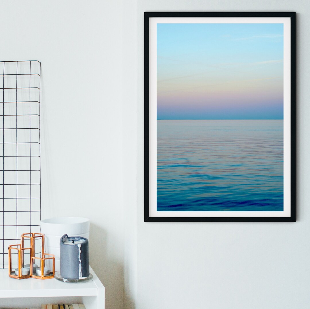Relaxing Ocean Print Wave Print Sea Print Ocean Water Photo, Chill ...