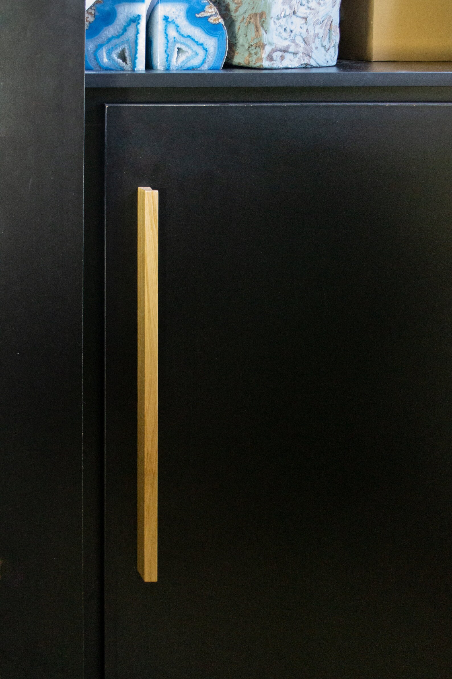 Modify Our Oak or Walnut Wood Drawer Handles, Change Screw Holes or ...