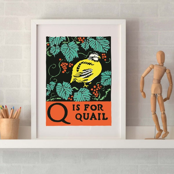 Quail Art - Etsy