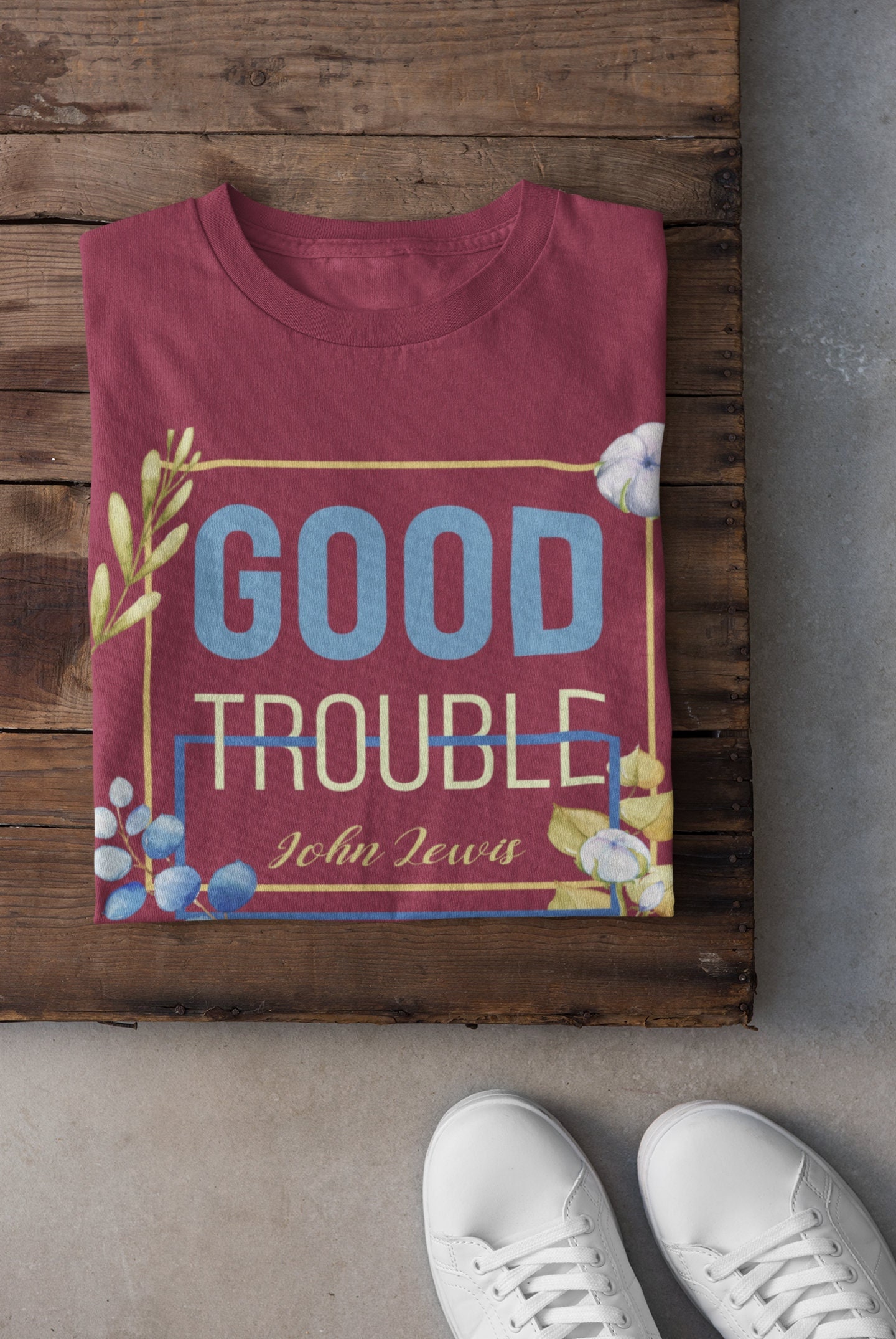Black Owned Shop Good Trouble Tee John Lewis Shirt Black Lives Matter Shirt Civil Rights Icon Shirt Black Plant Lover Equality Shirt Etsy