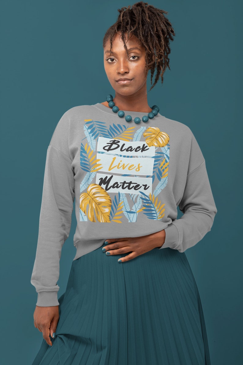 Black Lives Matter BLM Sweatshirt Equality Sweatshirt - Etsy