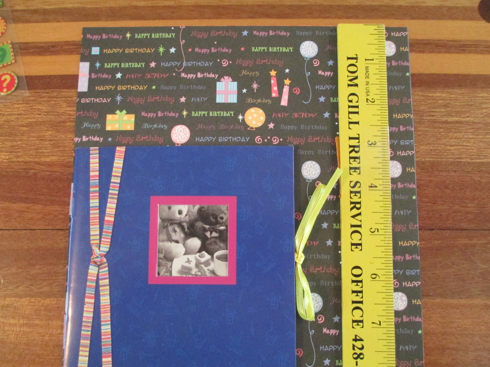 Mini Scrapbook Kit Happy Birthday Kit. Scrapbooking. DIY | Etsy