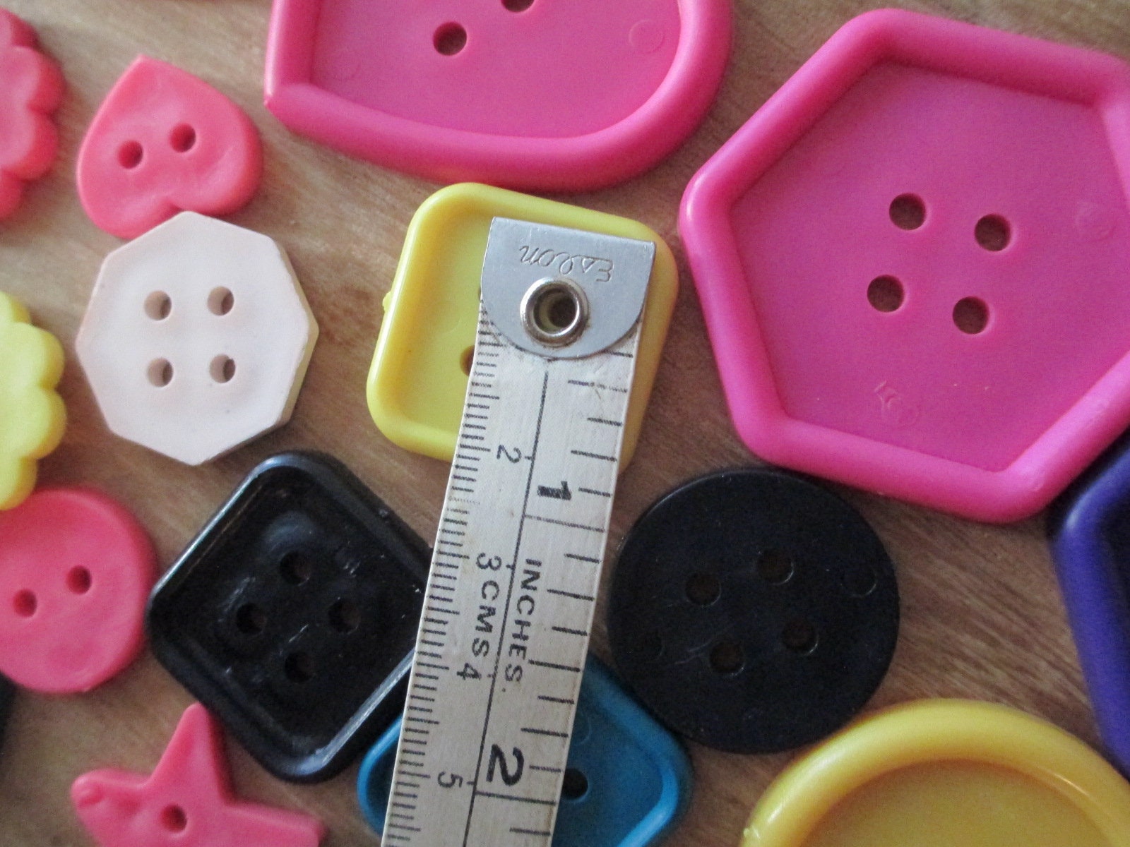 Set of 20 Assorted Buttons. Craft. Paper Ephemera Craft. Card | Etsy