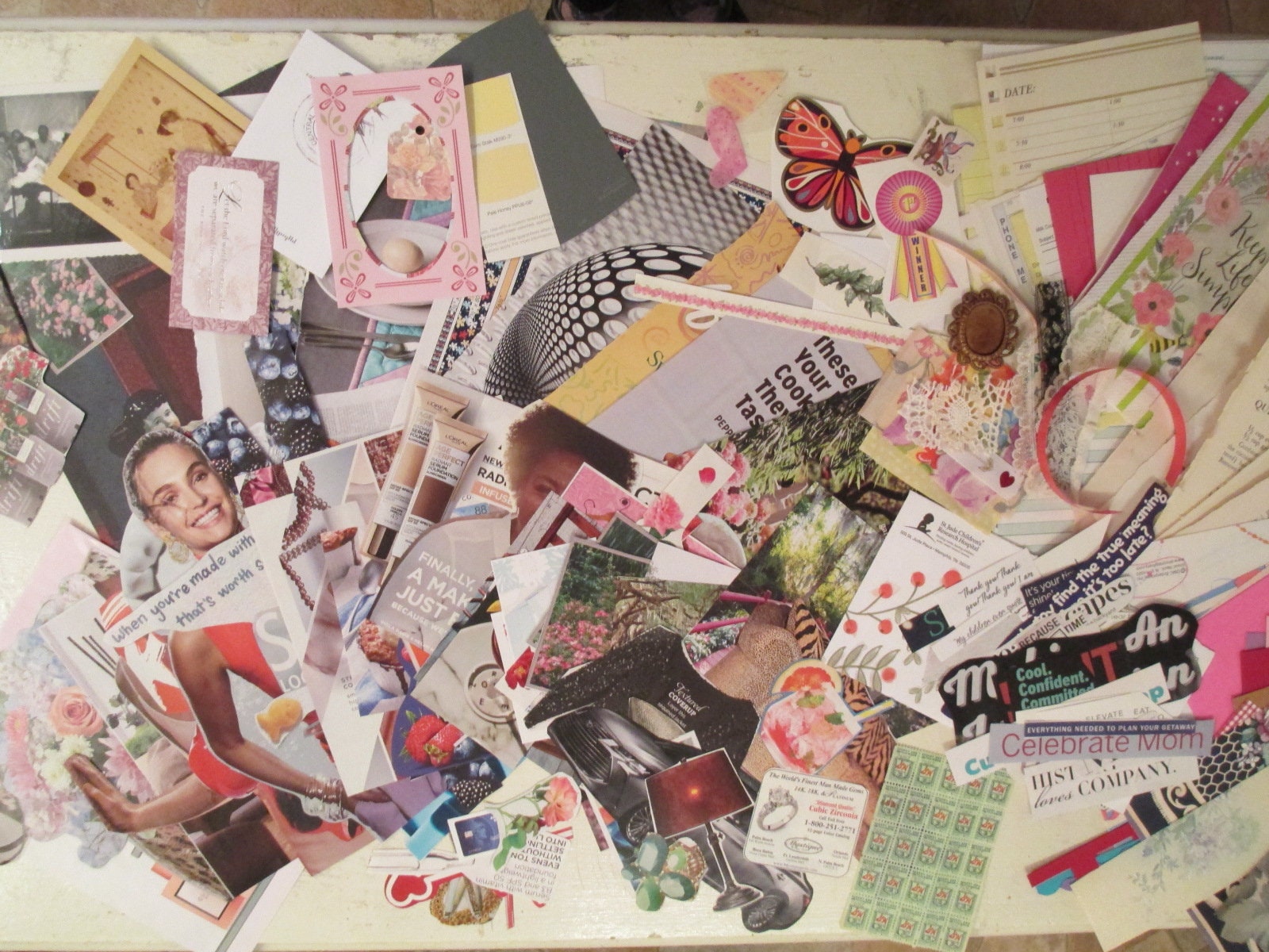 Collage Magazine Cut Out