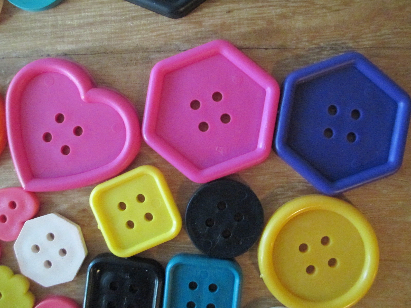 Set of 20 Assorted Buttons. Craft. Paper Ephemera Craft. Card | Etsy