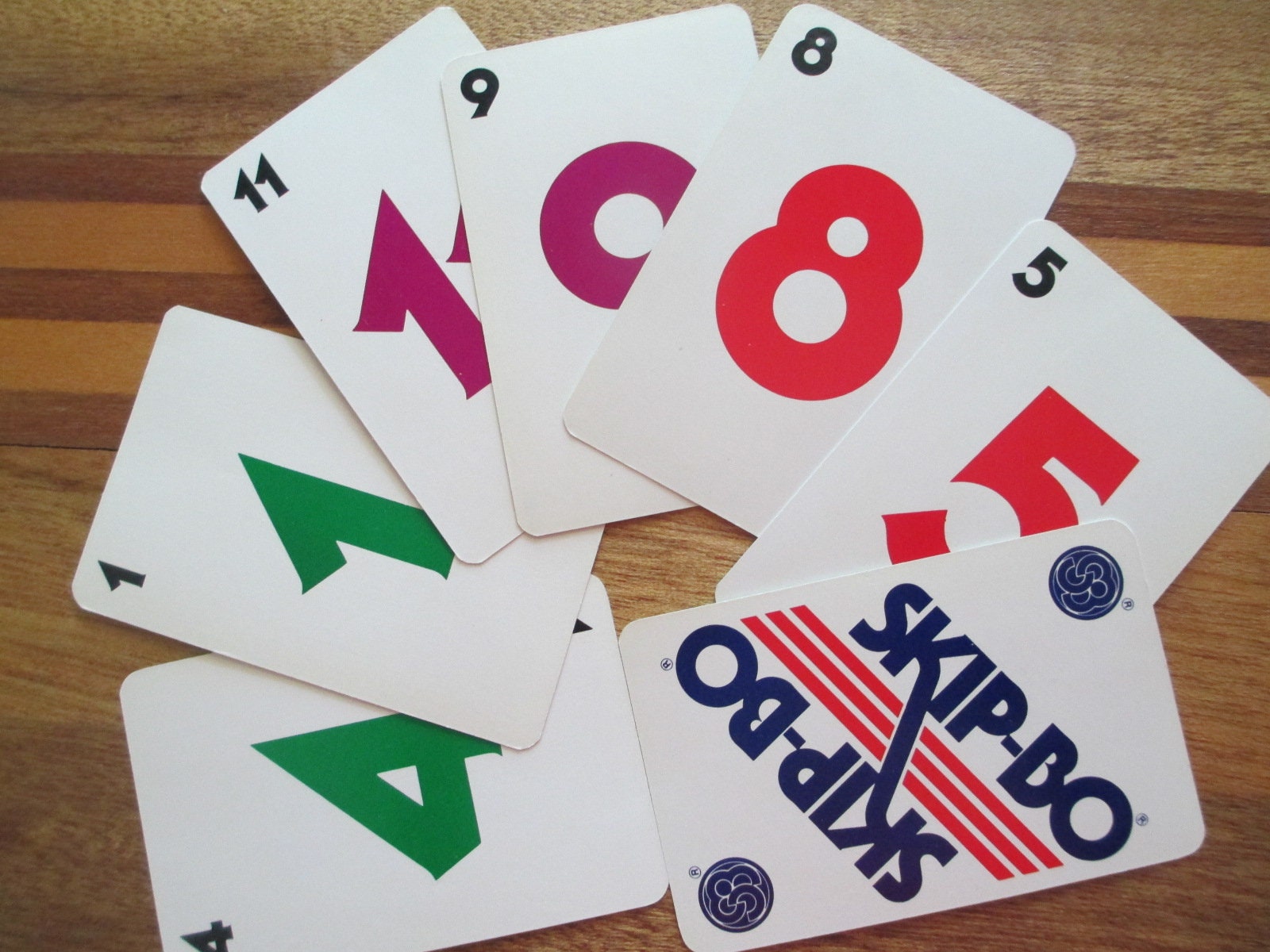 12 Vintage Skip Bo Cards. Random Cards.junk Journals.paper - Etsy