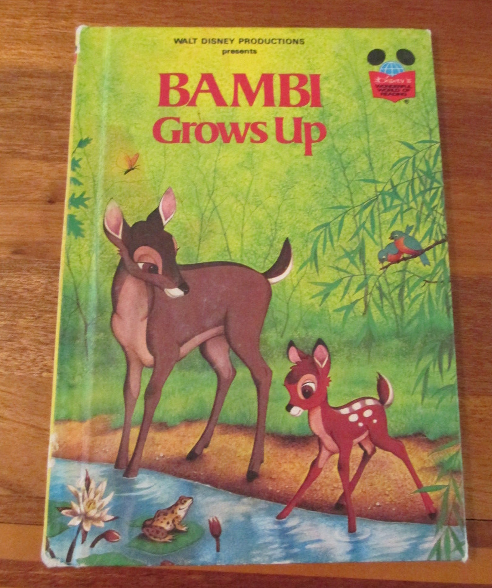 5 Vintage bambi Grows Up Book Pages. - Etsy