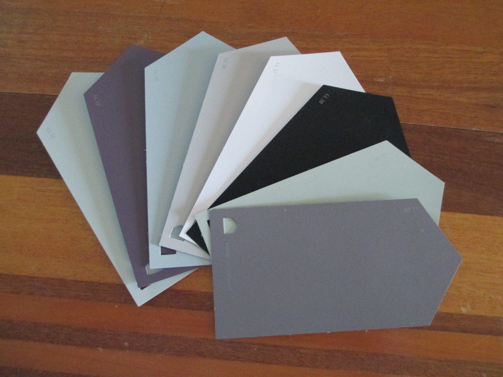 Soft Colors Paint Chip Sample Cards.Card Making. Craft | Etsy