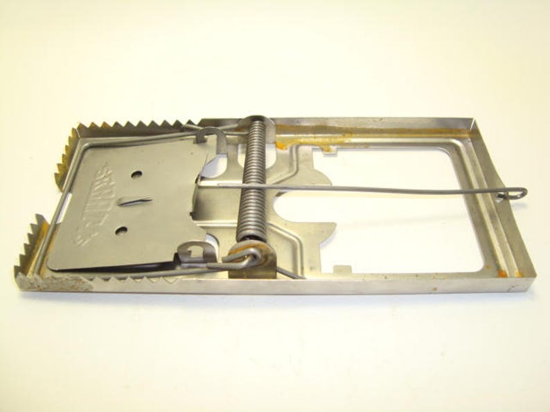 Mouse Trap Vintage Wire Mousetrap Primitive Rustic Metal - Etsy