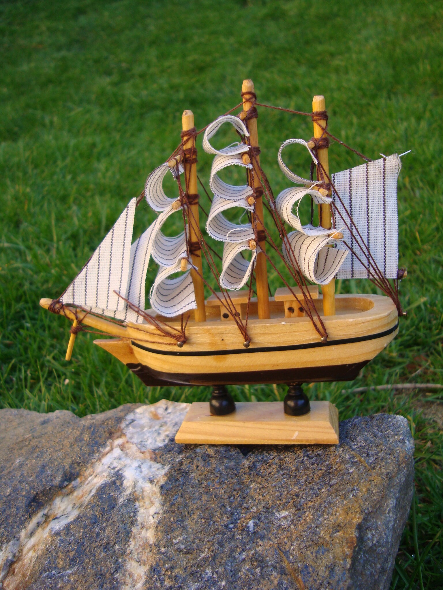 Ship Vintage Model Ship for Nautical Decorvintage Wooden - Etsy