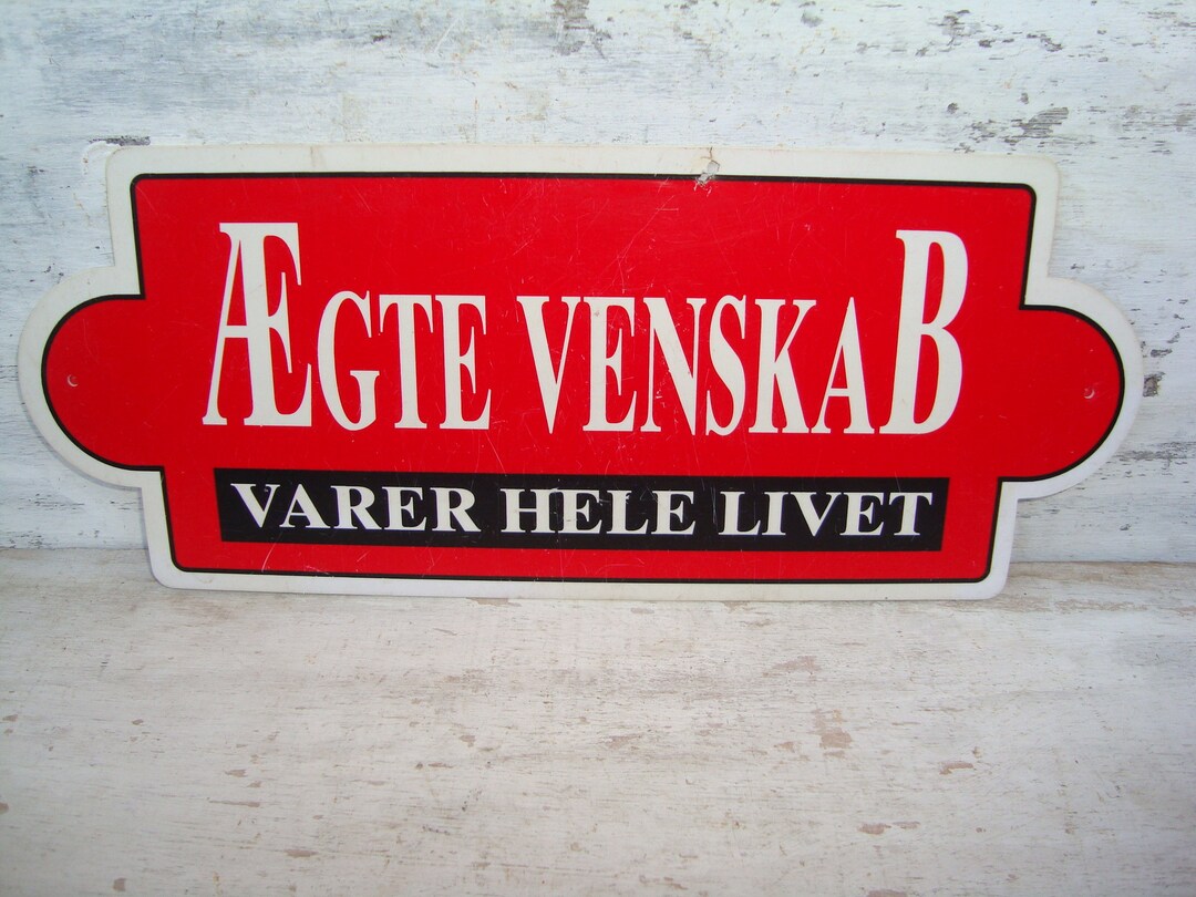 Vintage PLASTIC Sign,vintage Sign ,OLD Sing Plate ,decor Plastic Sign ...