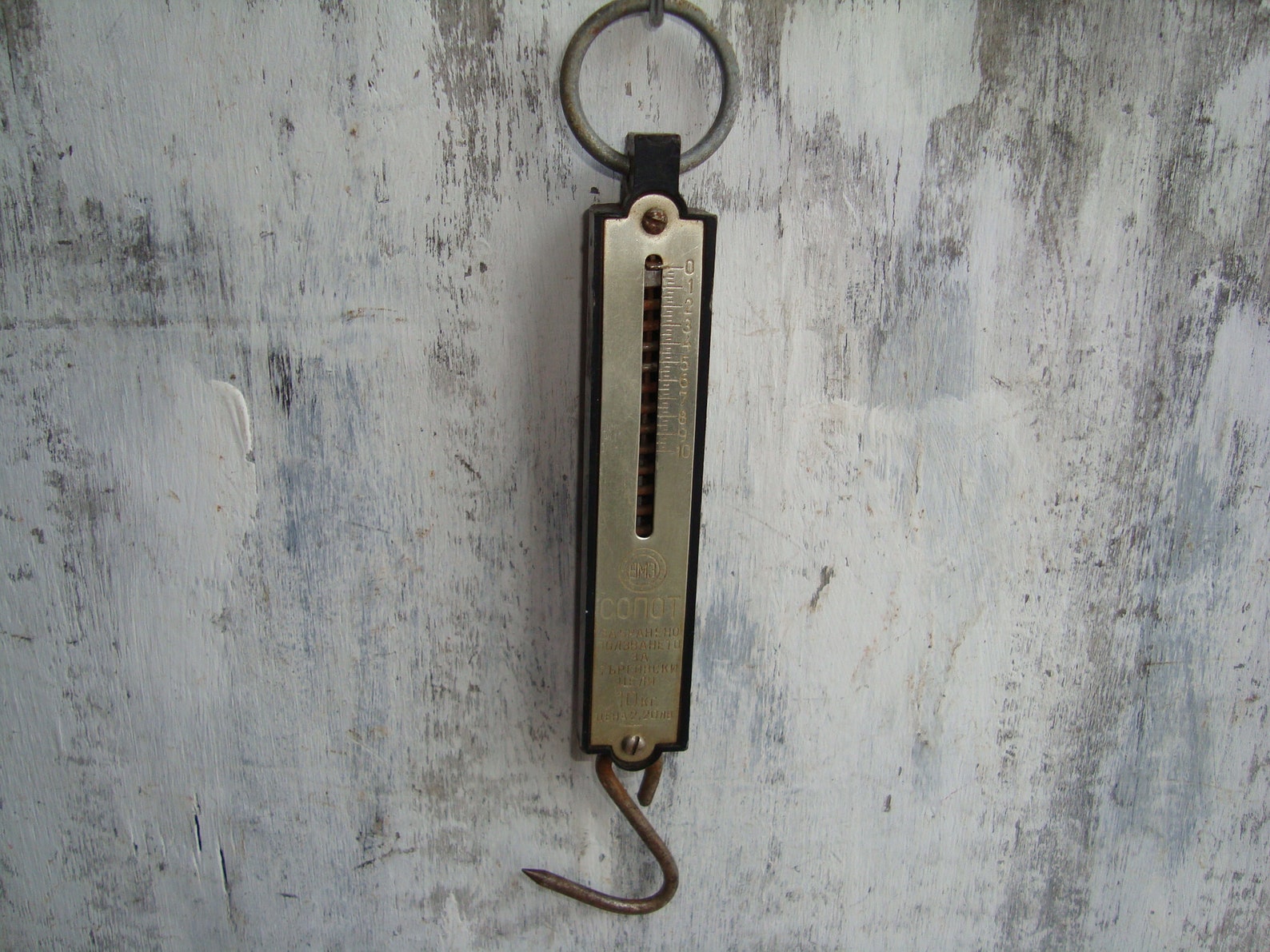 10kg Spring Balance - Traveling Hook Scale - Pocket Metal Balance ...