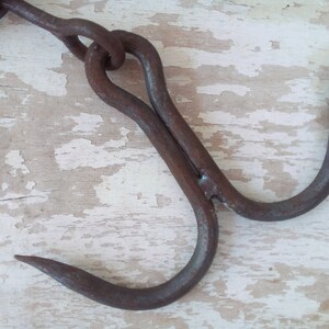 Old Hook - Hand Forged Hook - Very Old Hook - Butcher Hook - Primitive ...