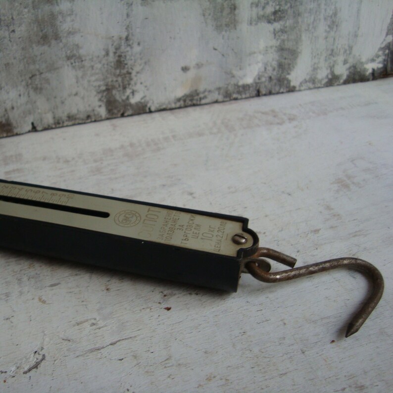 10kg Spring Balance Traveling Hook Scale Pocket Metal - Etsy