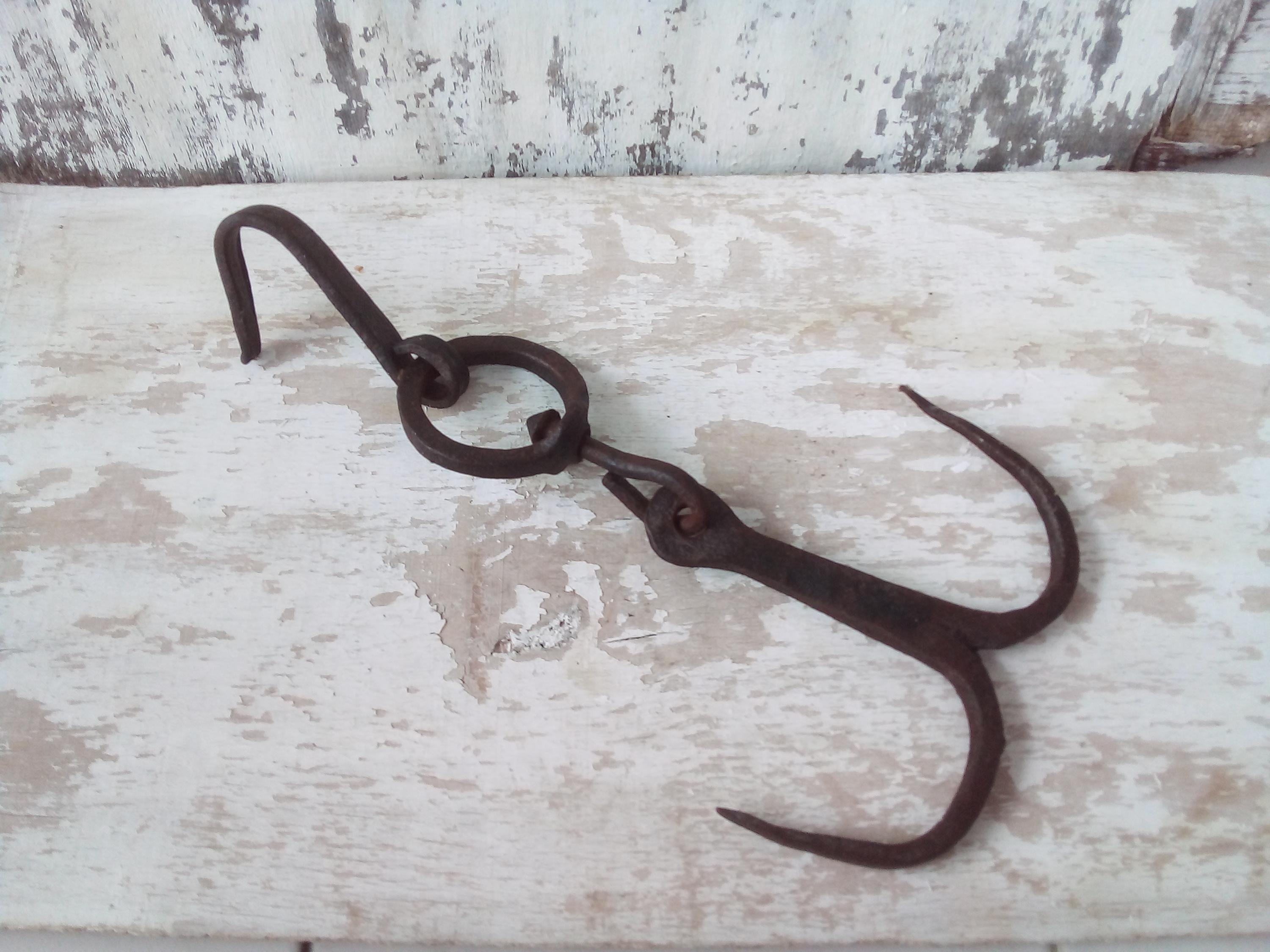 Old Hook - Hand Forged Hook - Very Old Hook - Butcher Hook - Primitive ...
