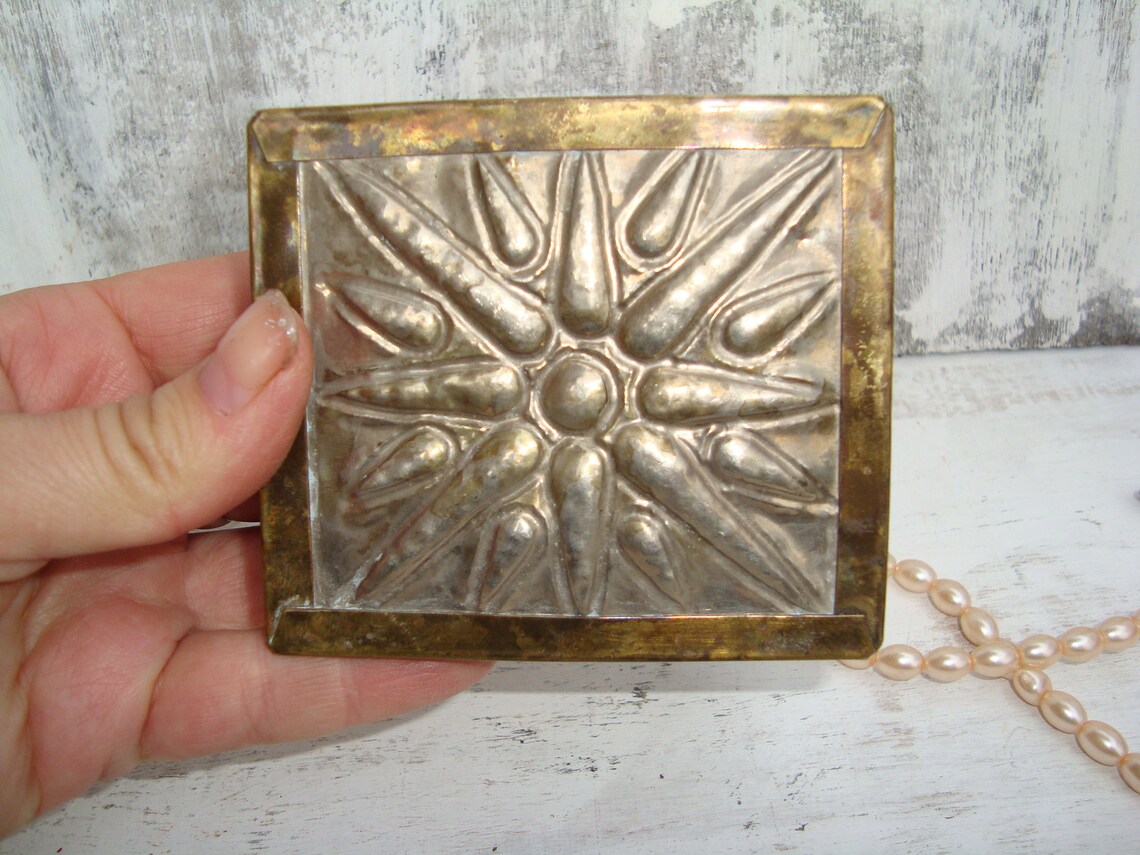 Antique Brass Box Antique Brass Box Antique Small Brass Box | Etsy